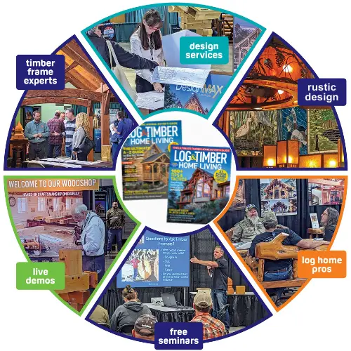 The Log & Timber Home Design-Build EXPO – Find your Log Home, Cabin or ...