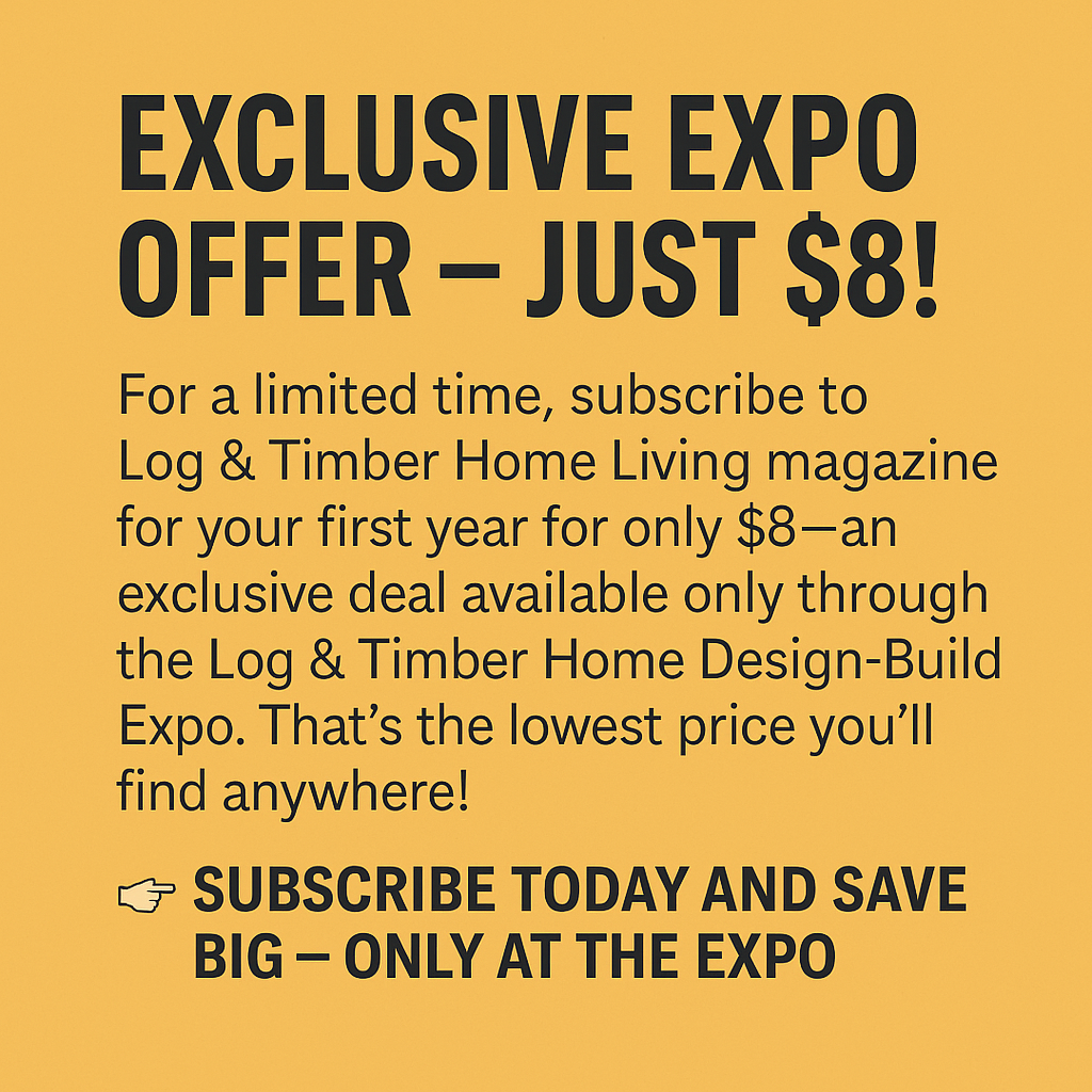 The Log andTimber Home Design-Build EXPO – Discover top log & timber ...